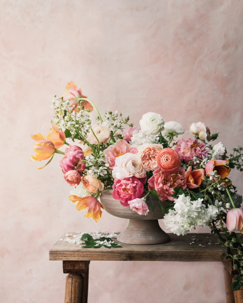 Flower Farm Color Palettes: Peach & Pink - Petal Back Farm